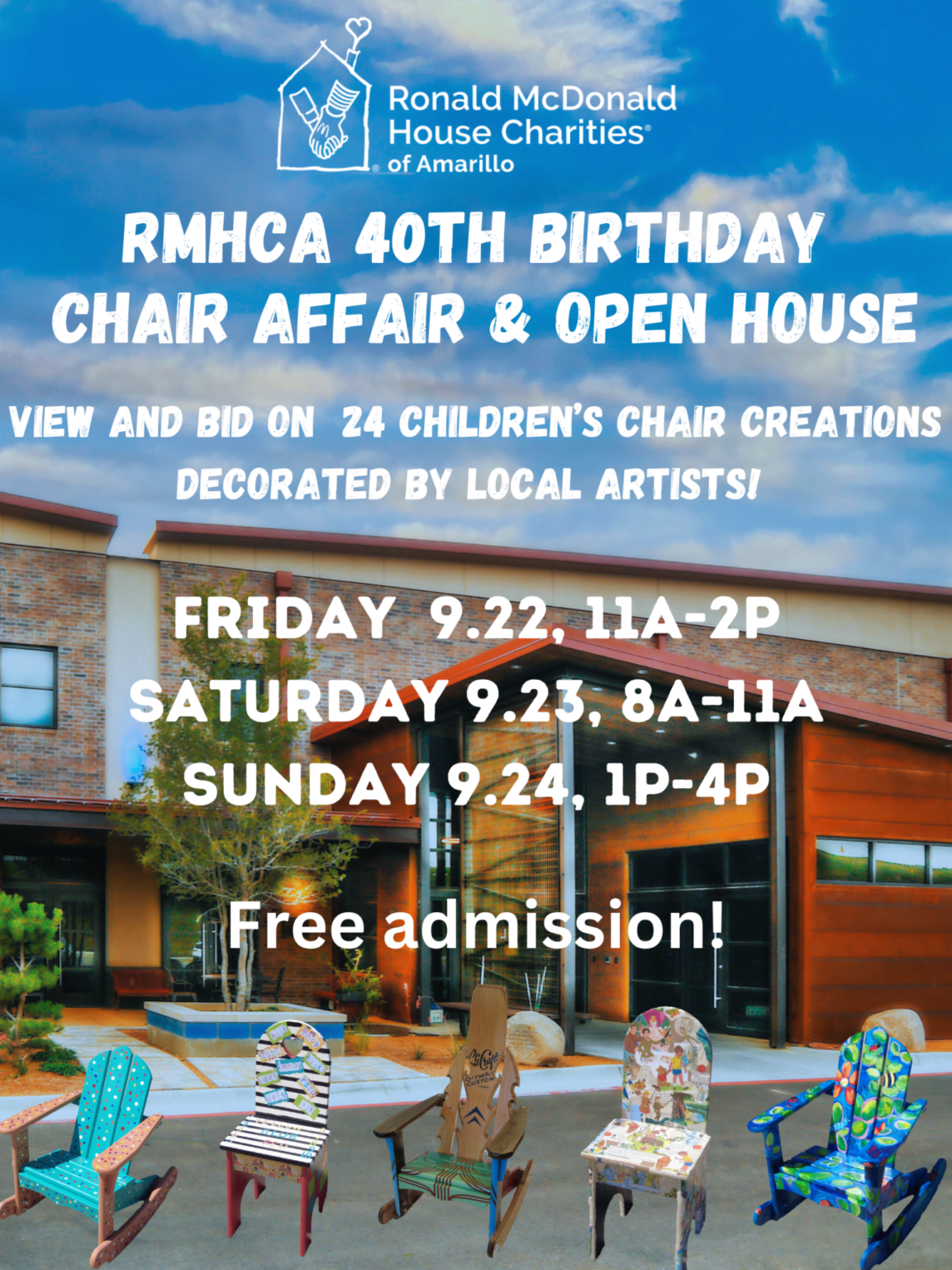 40th Birthday Chair Affair & Open House - Ronald McDonald House ...